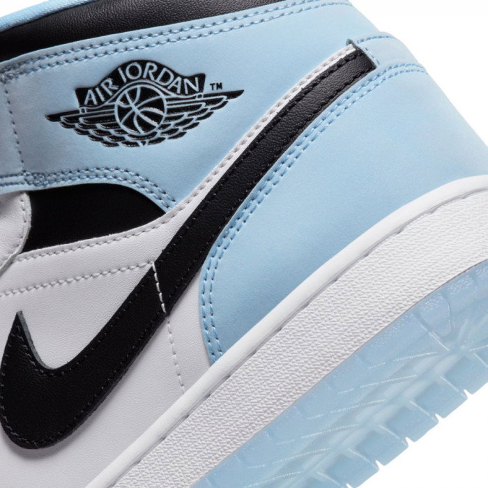 Air Jordan 1 Mid SE Azul Hielo - Basket4Ballers