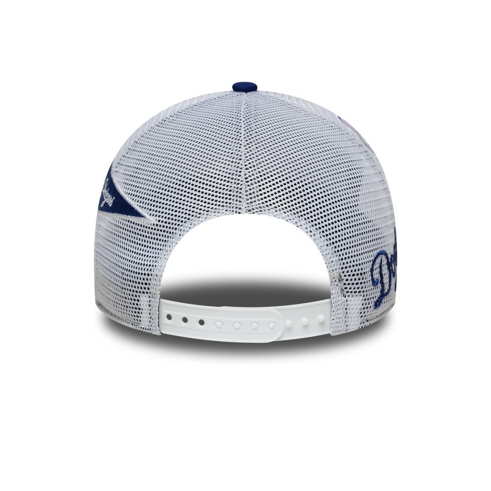 New Era MLB Los Angeles Dodgers Multi Patch Trucker Blue Cap ...