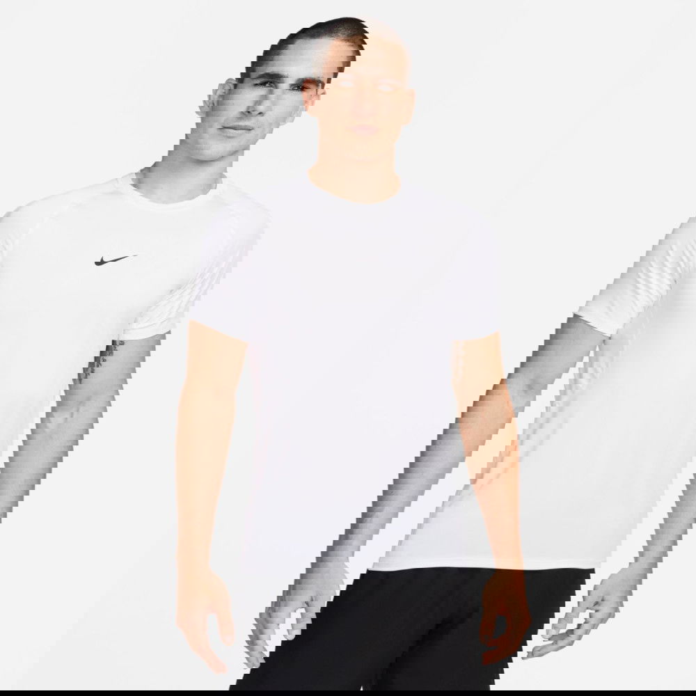 Nike Pro white Compression T-shirt - Basket4Ballers