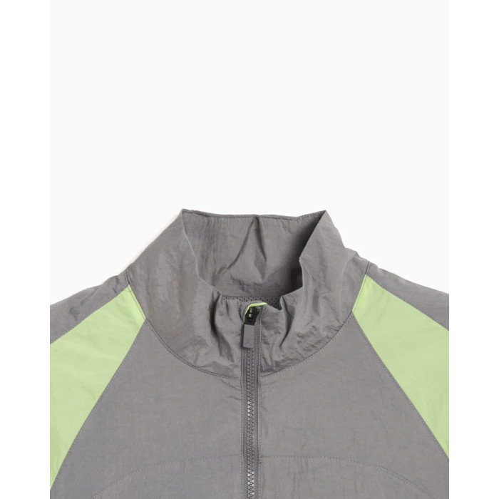 Jordan Sport Quai 54 2026 Jacket in Gunsmoke-Key Lime - Basket4Ballers